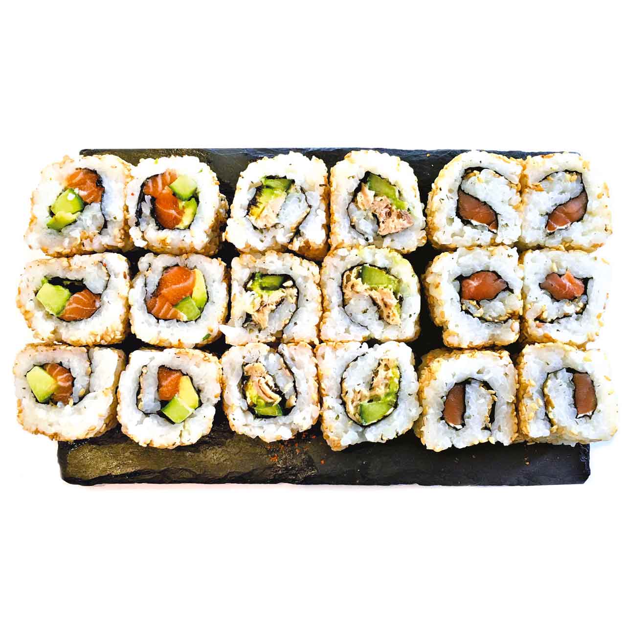Le Californien (18 pièces) – Instant Sushi Nantes